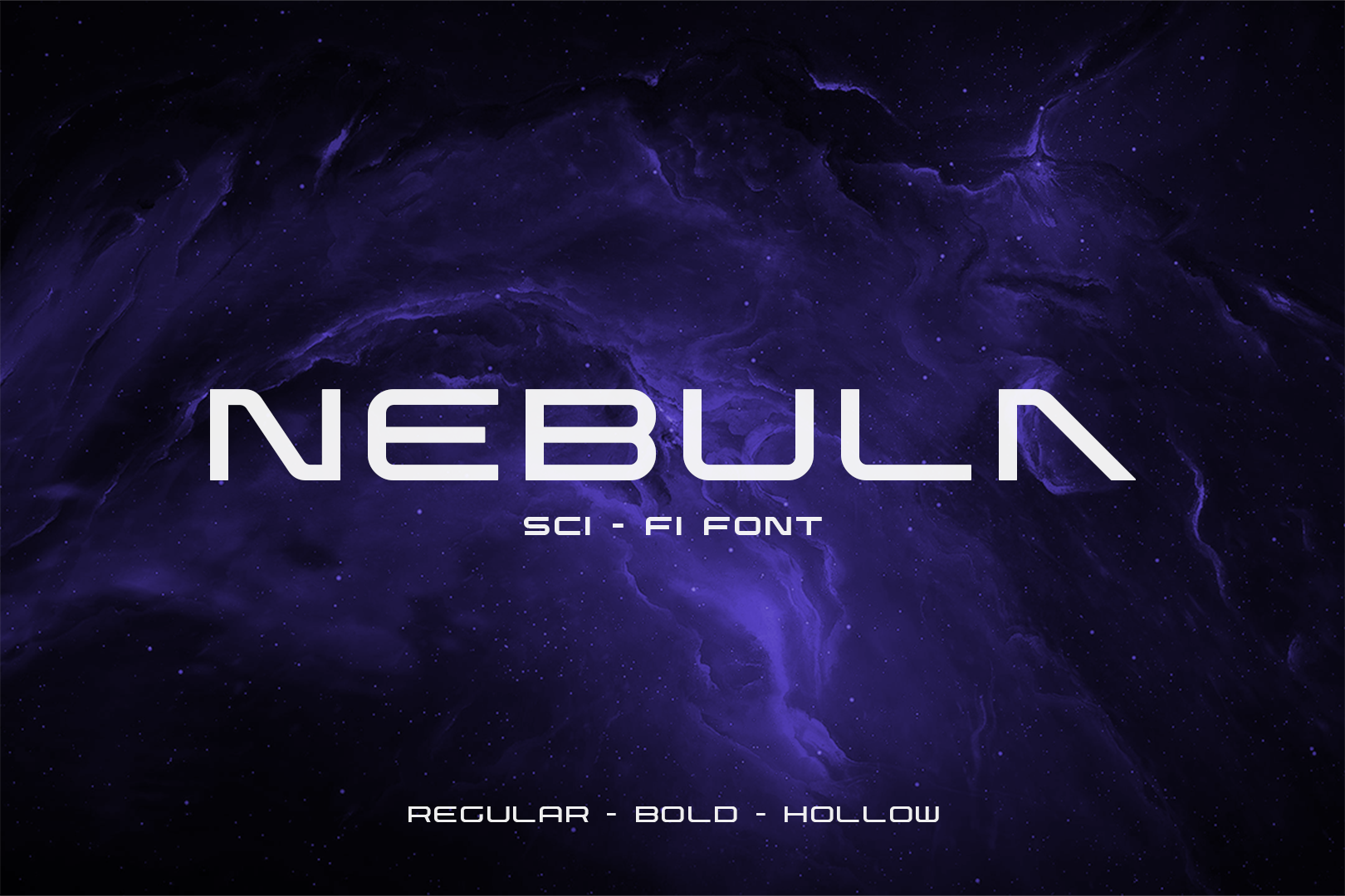 Nebula Sci-Fi Font, Fonts | GraphicRiver